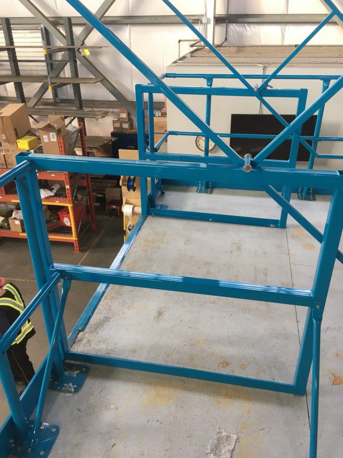 Pivot Safety Gates - Commander Warehouse Equipment
