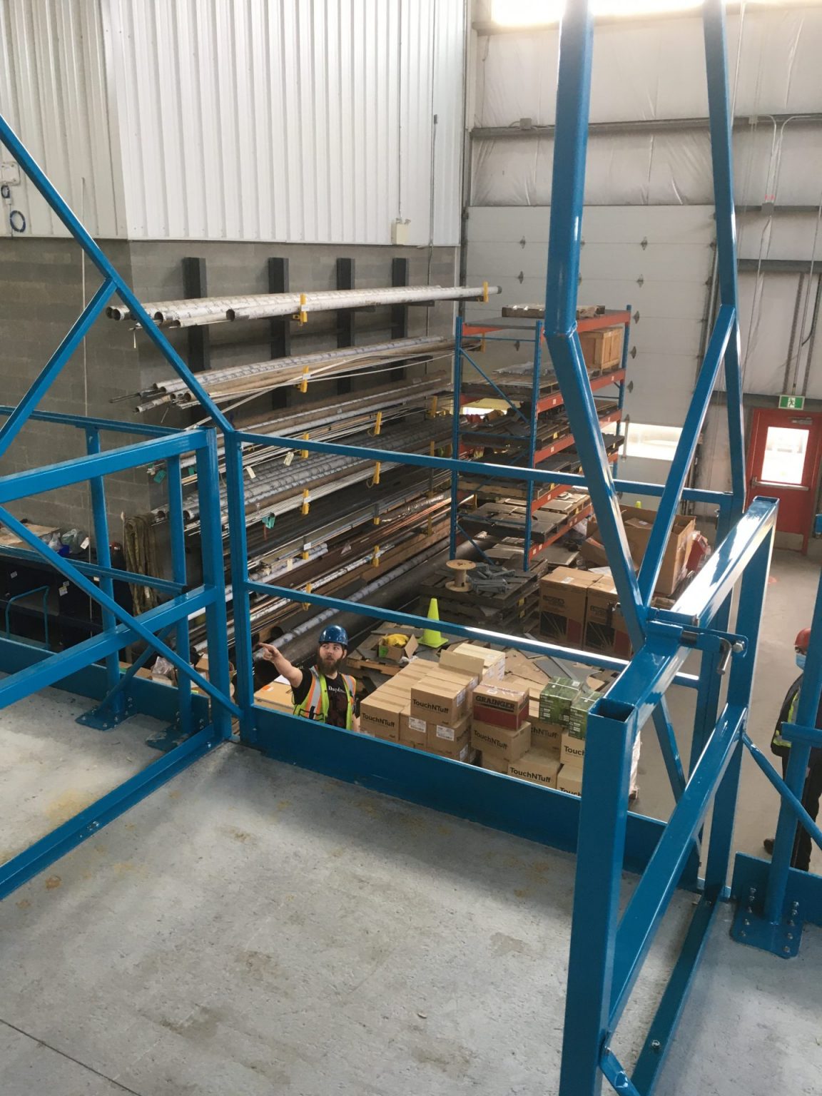 Pivot Safety Gates - Commander Warehouse Equipment