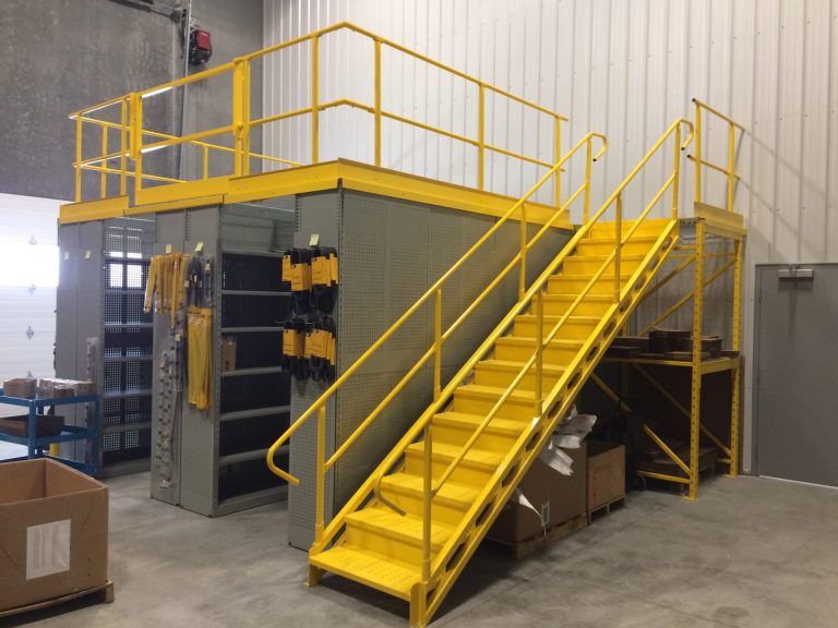 Handrail Swing Gate - Commander Warehouse Equipment