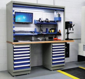 TekZone Workstation Hutch