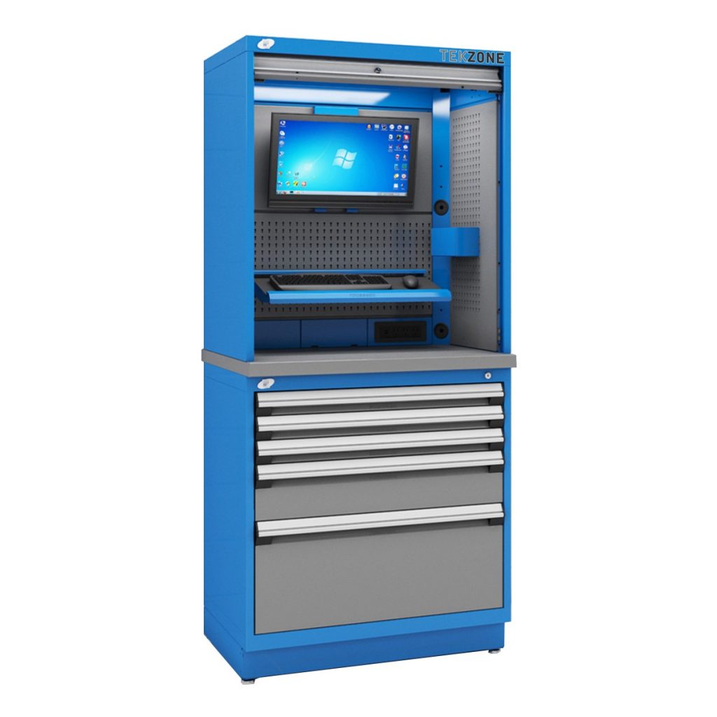 TekZone Workstation Hutch