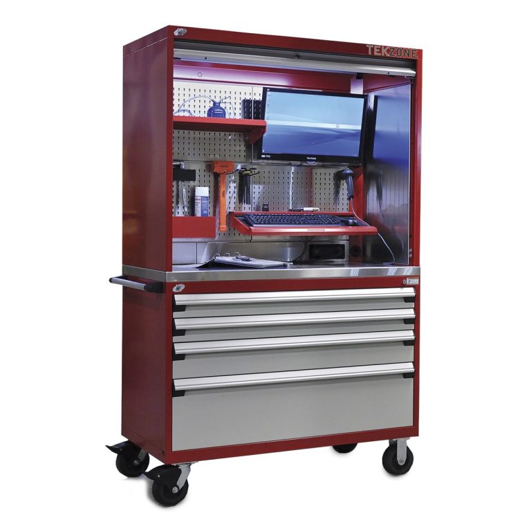 TekZone Workstation Hutch